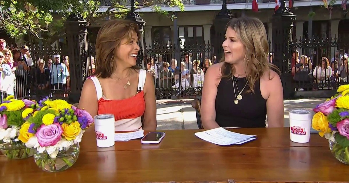 See Hoda and Jenna host their show live from New Orleans!