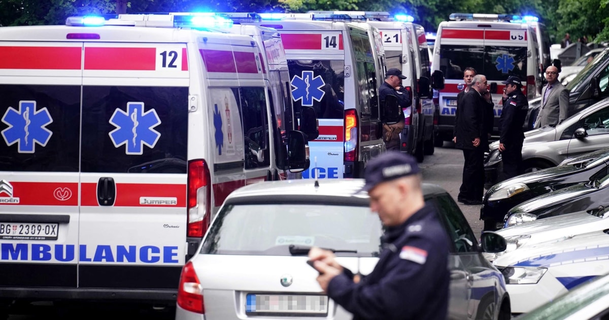 Belgrade shooting: Teen fatally shoots 8 in Serbia school attack