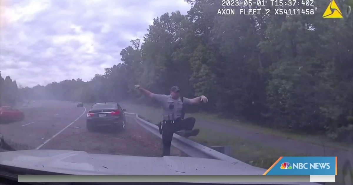 Driver going 120 miles per hour clips officer during traffic stop