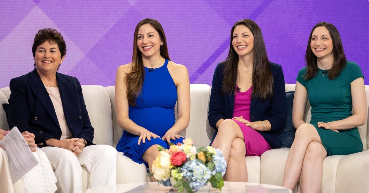 Identical triplets follow mom’s footsteps in the delivery room