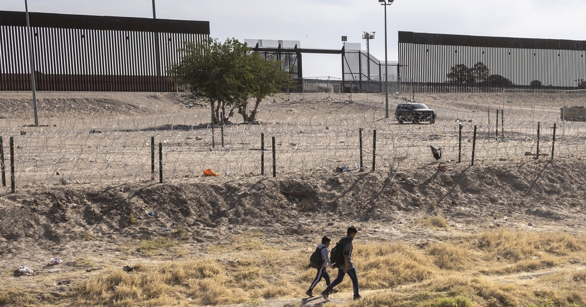 Border crossings have dropped since Title 42 expired, officials say