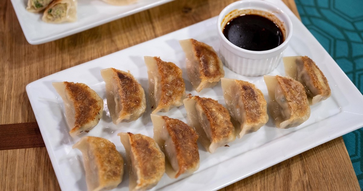 Chicken and veggie dumplings: Get the recipe!