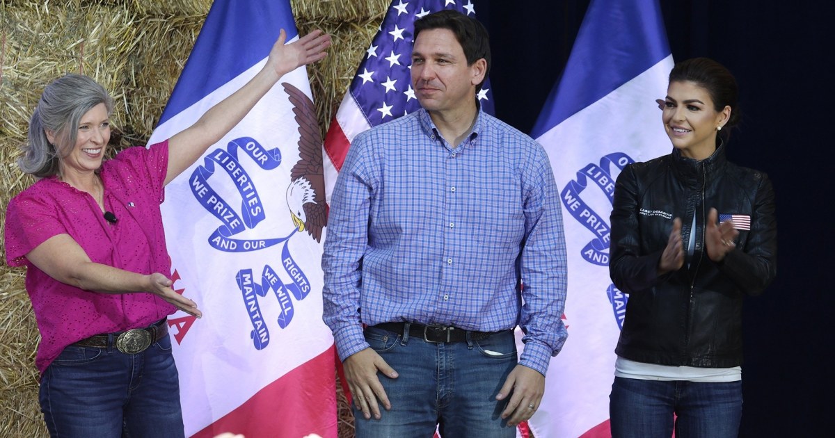 GOP’s top presidential hopefuls appear in Iowa with Trump absent