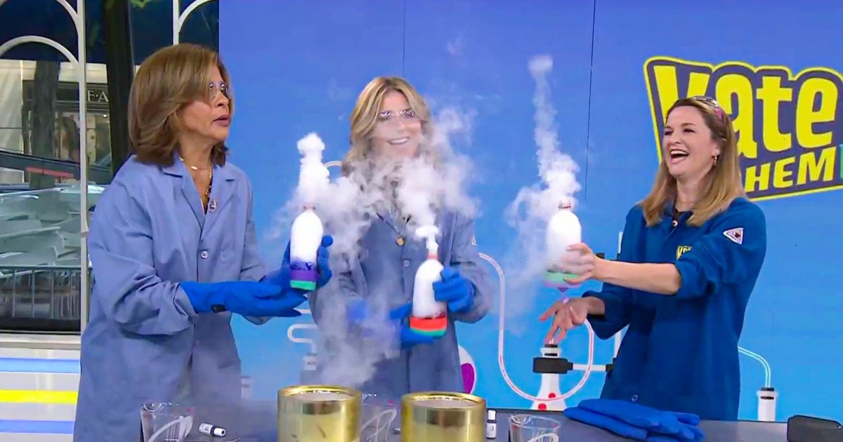 Kate the Chemist shares fun experiments making smoke rings
