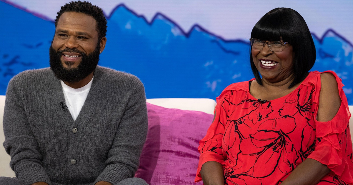 Anthony Anderson and Mama Doris talk new mother-son adventure