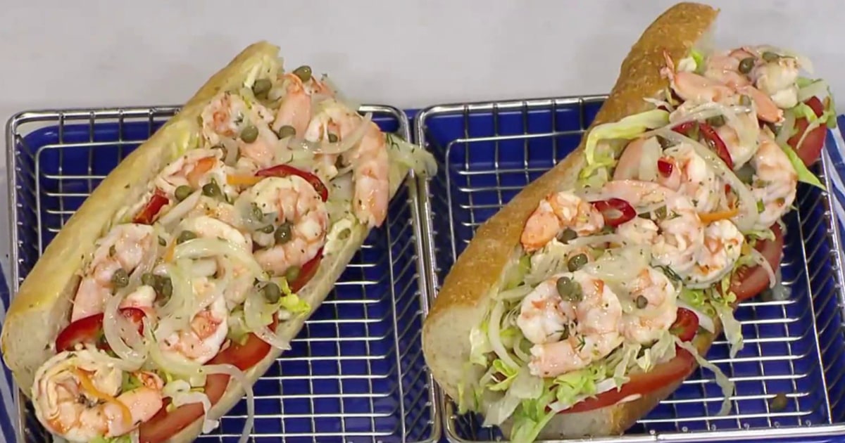 Pickled shrimp po'boy: Get Scotty Scott’s recipe!