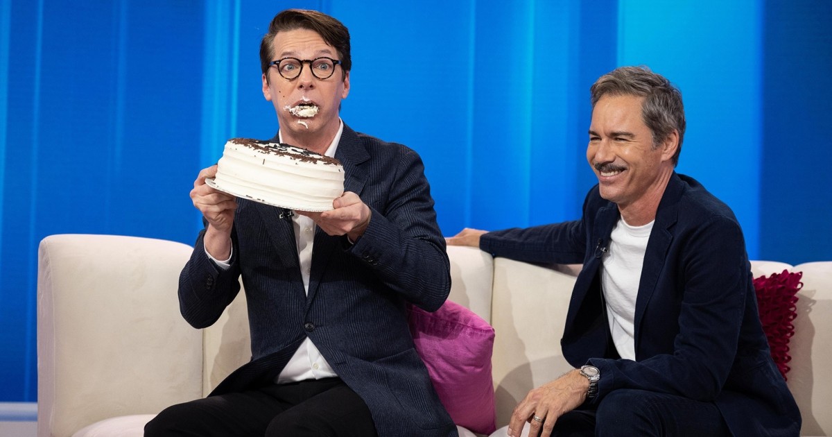 Sean Hayes, Eric McCormack talk new podcast ‘Just Jack & Will’