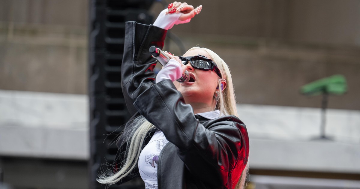 Watch Kim Petras perform ‘Thousand Pieces’ live on TODAY