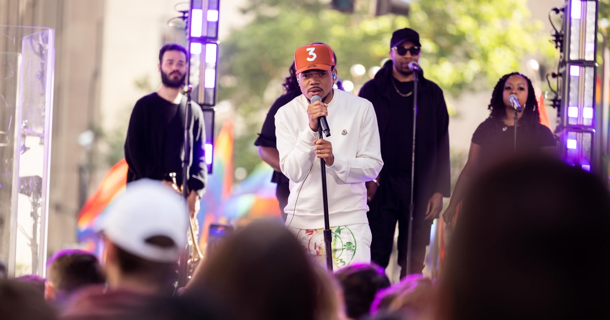 Chance the Rapper performs ‘That’s Love’ live on TODAY