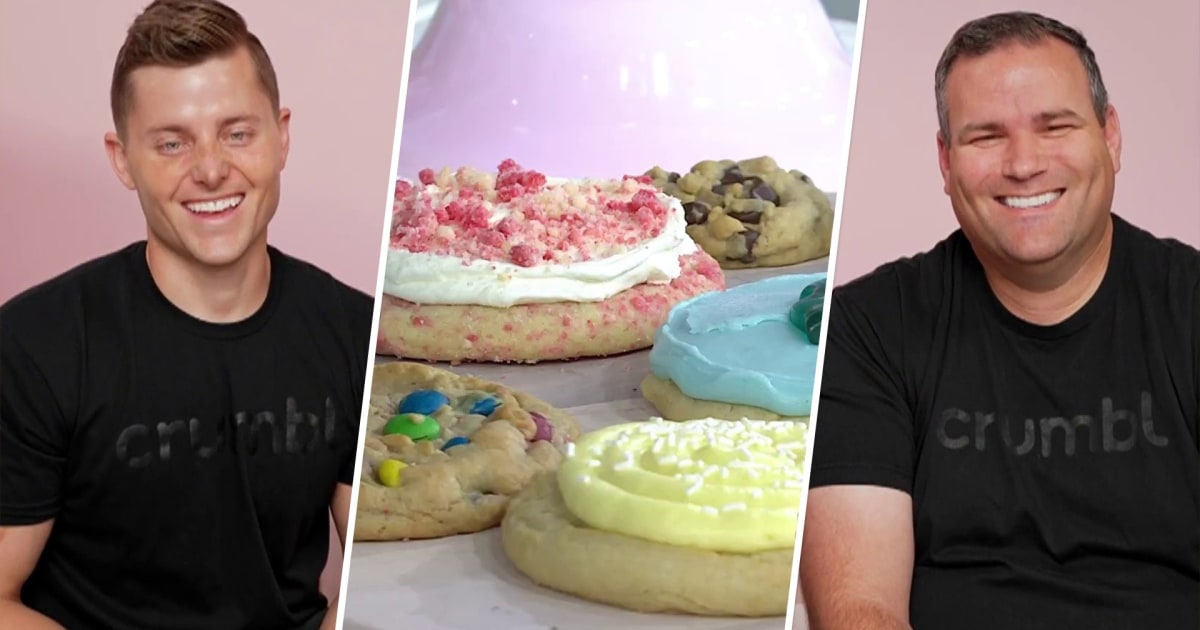 Cousins share how they created the Crumbl Cookies brand