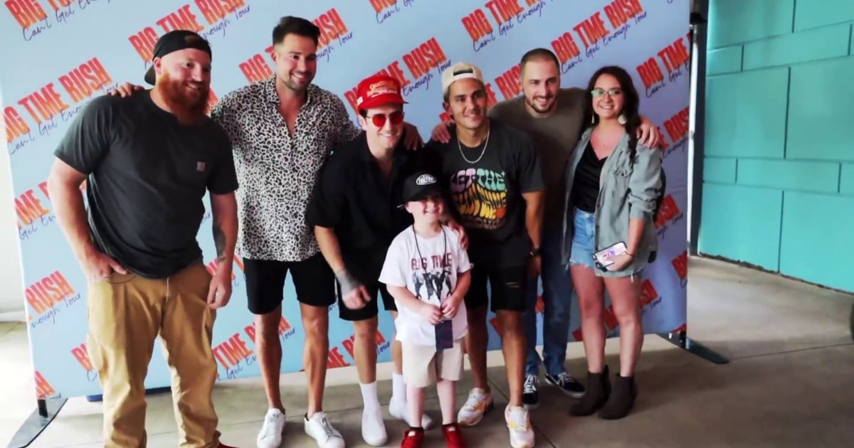 Watch this young Big Time Rush fan get the surprise of his life