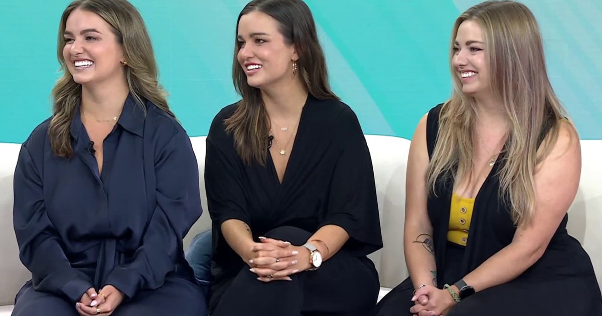 Triplets separated at birth share story of finding each other