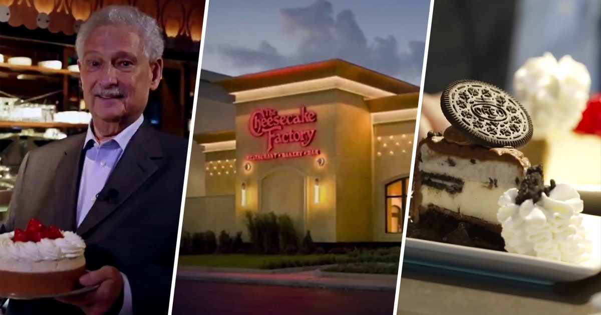 Learn the sweet story behind the Cheesecake Factory