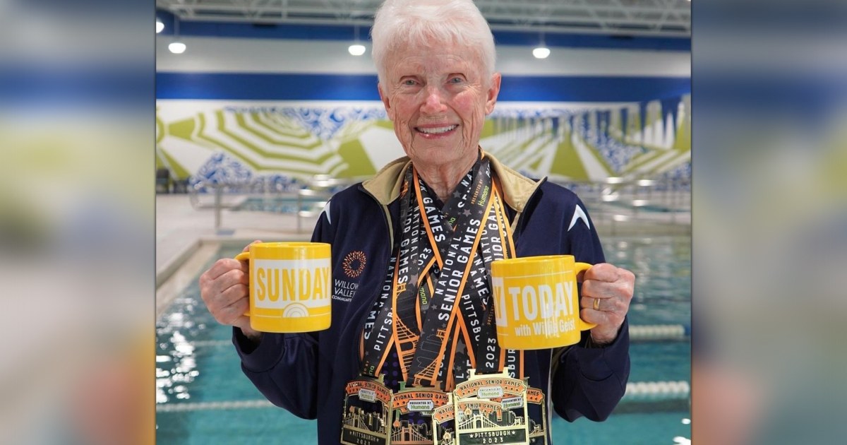 Sunday Mug Shots: Woman breaks 3 senior swimming records
