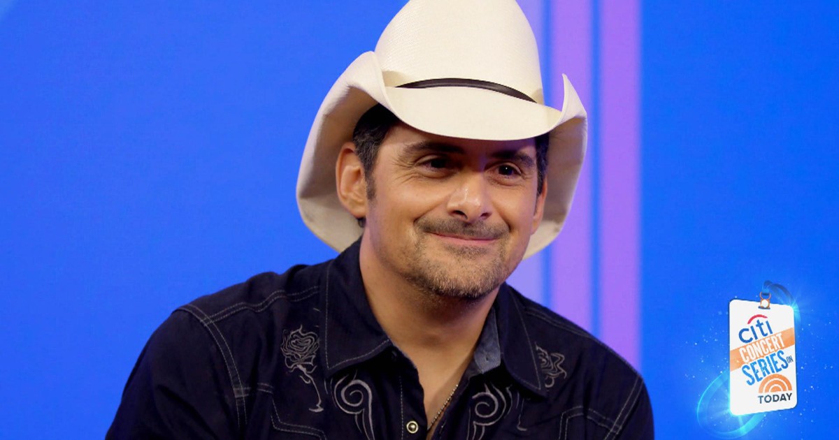 Brad Paisley joins TODAY to answer 8 Questions Before 8 AM