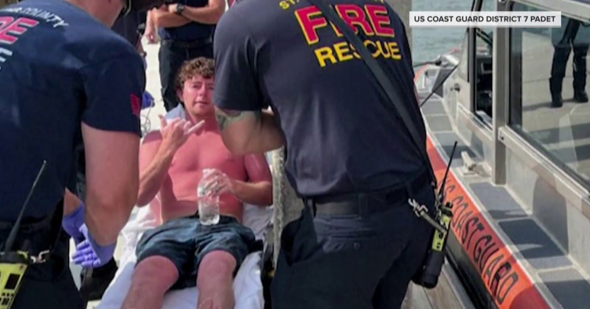 Florida boater missing for 2 days rescued as ship was sinking