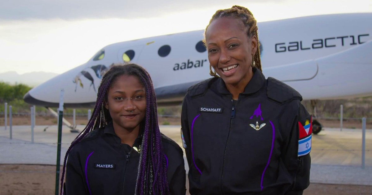 Mother-daughter duo detail their historic journey to space