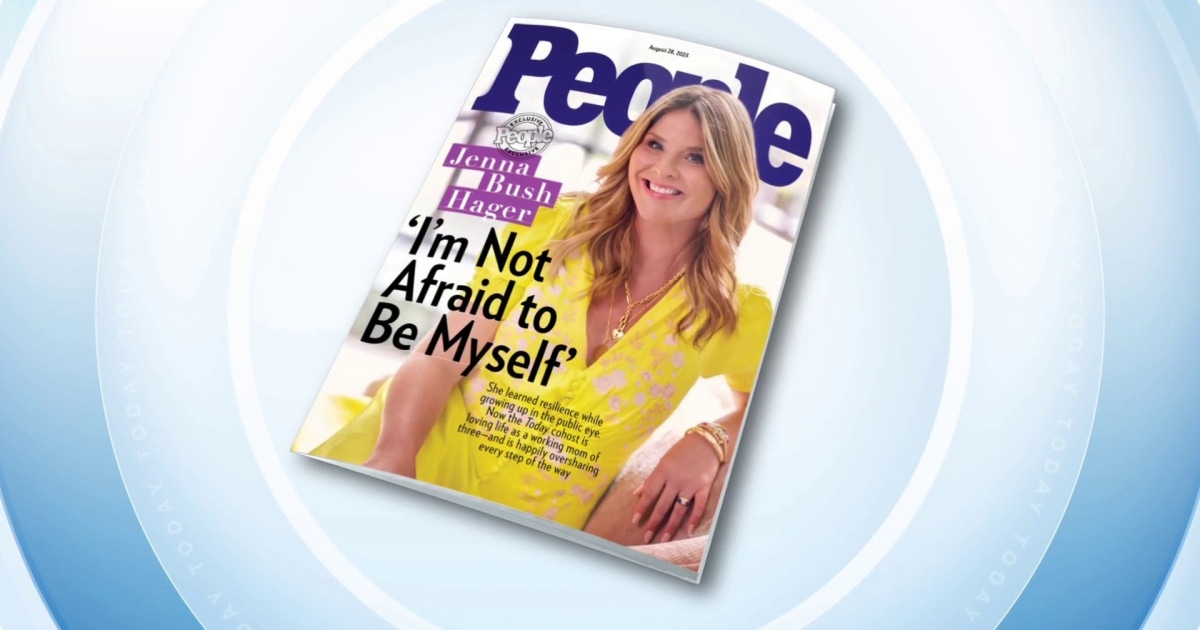 TODAY's Jenna Bush Hager featured on People magazine cover