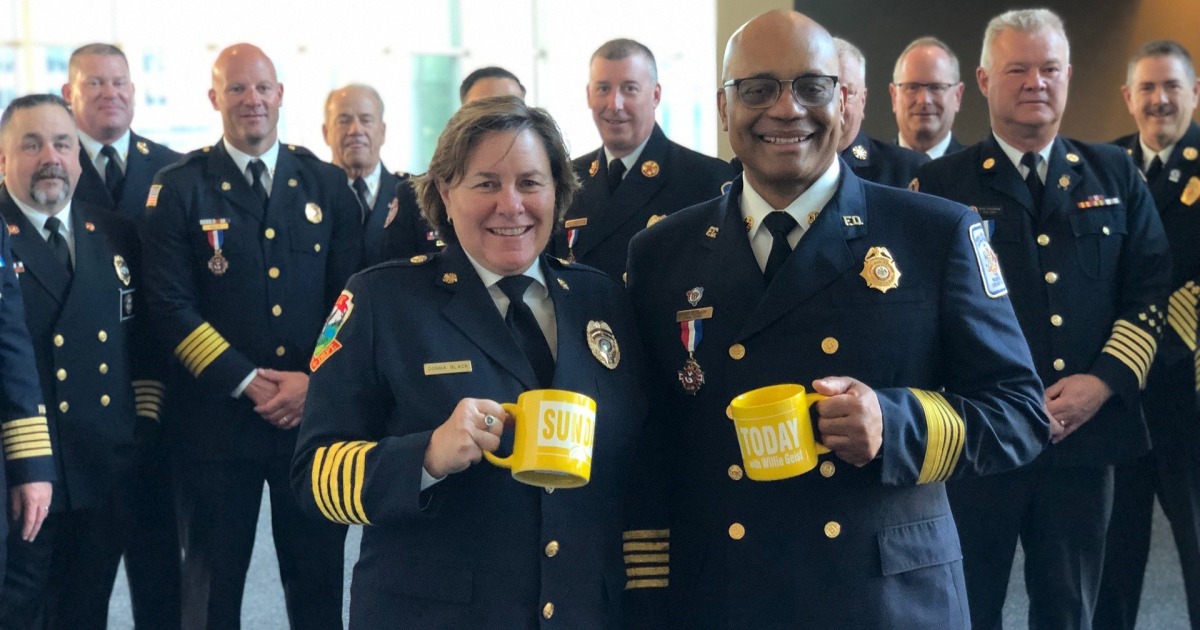 Fire chief passes the torch in Sunday Mug Shot