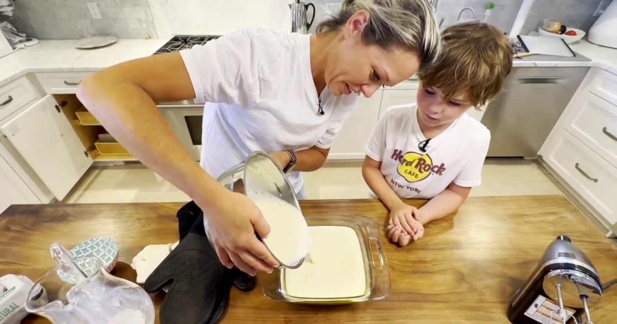 Dylan Dreyer shares family recipe for caramel flan