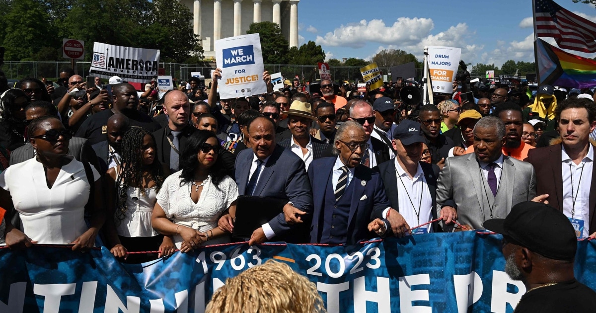 March on Washington's 60th anniversary renews Martin Luther King’s ‘dream’