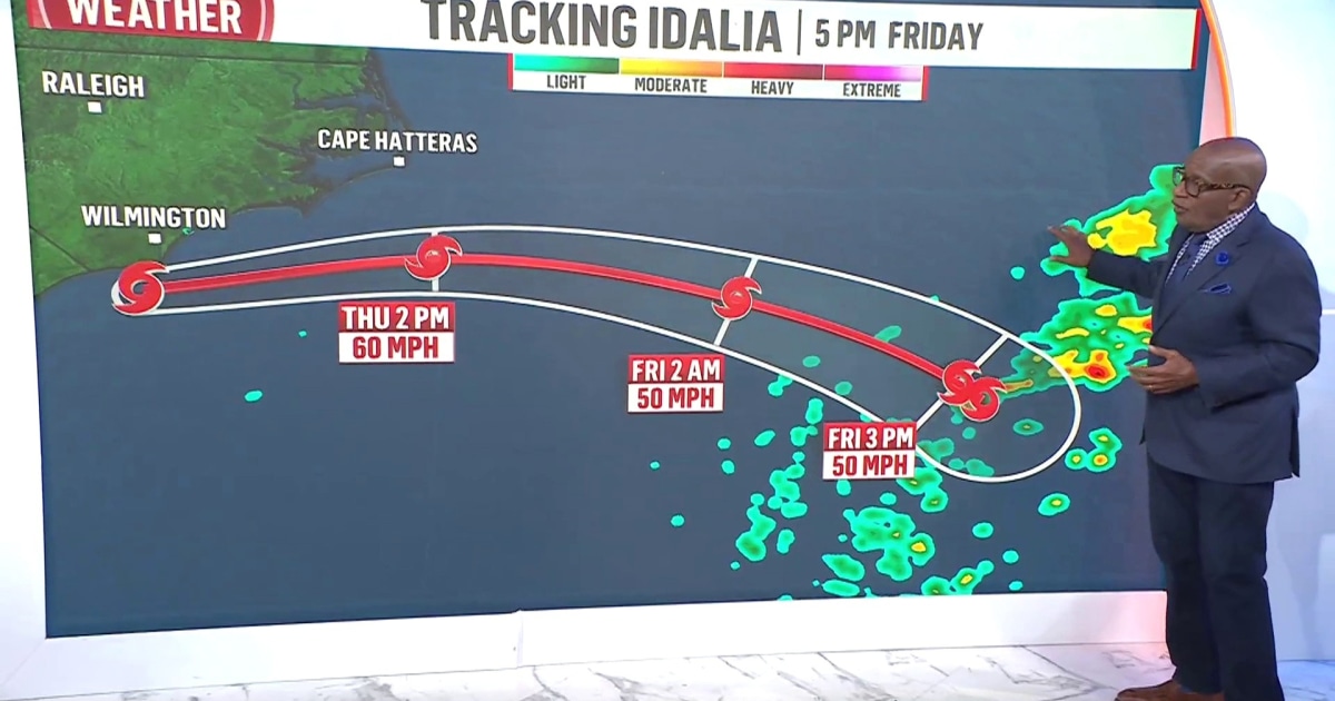 Where is Idalia heading next?