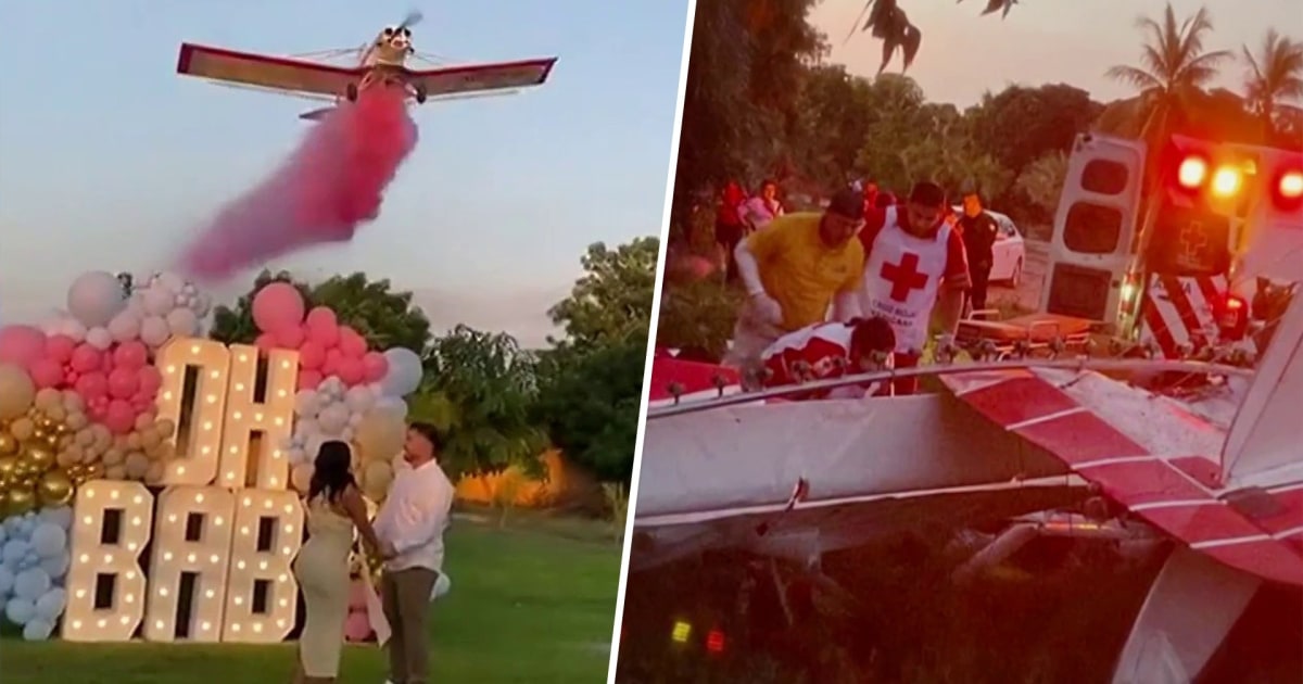 Pilot dies after plane used in gender reveal crashes in Mexico