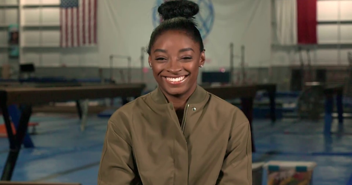 Simone Biles talks to TODAY about her comeback, 2024 Olympics