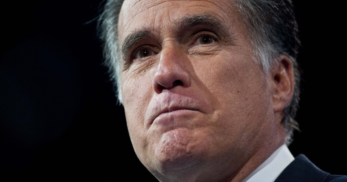 Mitt Romney announces he will not run for reelection in 2024