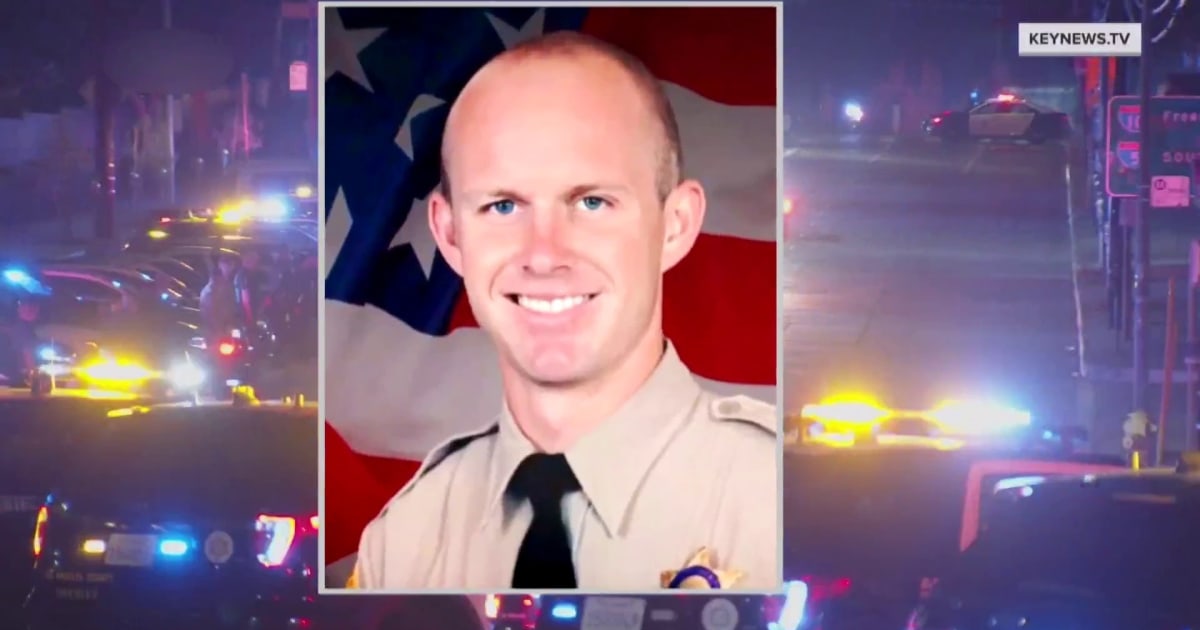 LA County sheriff’s deputy Ryan Clinkunbroomer fatally shot in car