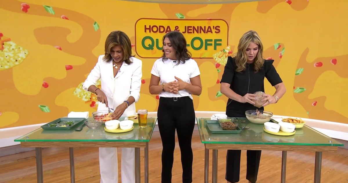 Hoda & Jenna face off in queso-making competition
