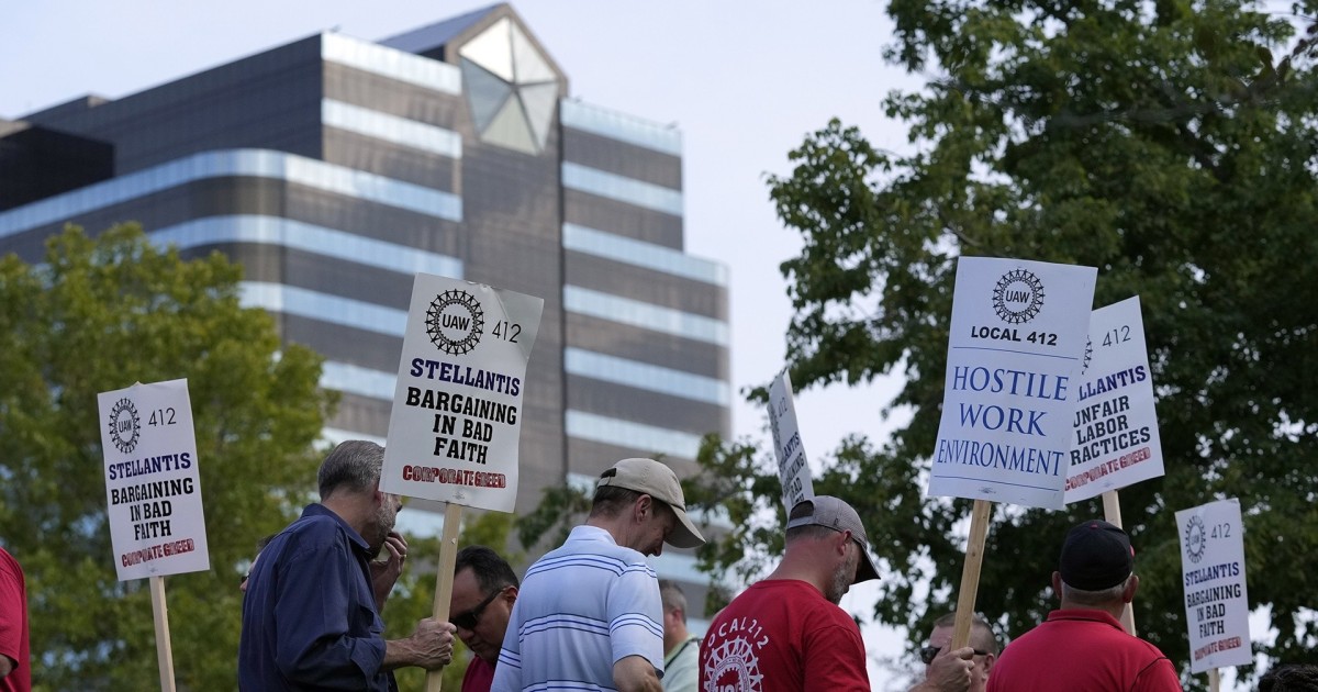 New layoffs announced as UAW strike reaches 1 week