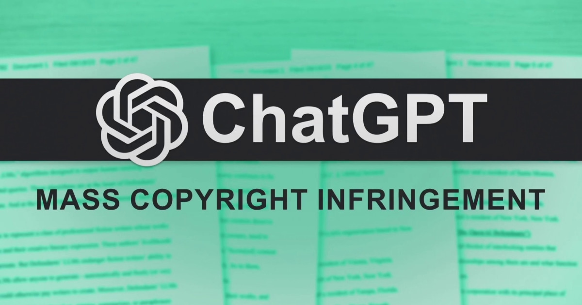 Authors Sue Openai Saying Theyre Victims Of Systemic Theft