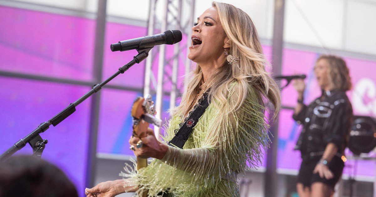 See Carrie Underwood perform ‘Church Bells’ live on TODAY
