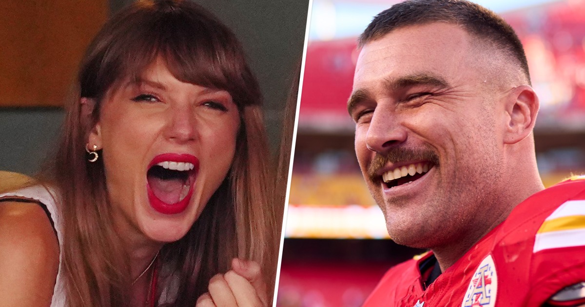 Travis Kelce addresses Taylor Swift dating rumors on his podcast