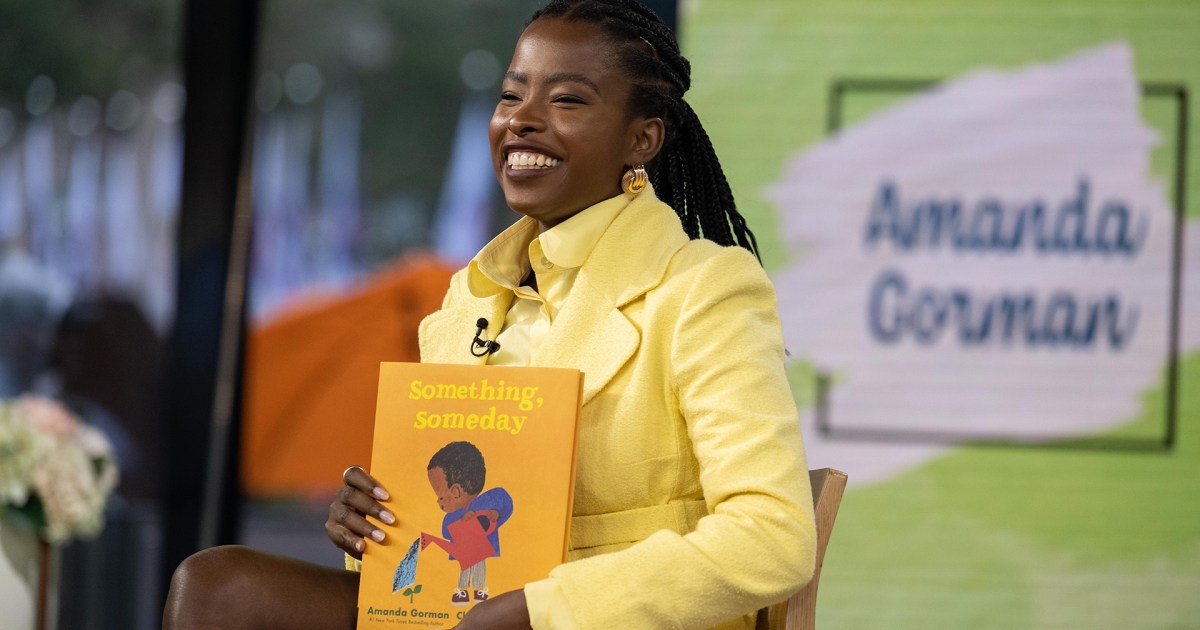 Amanda Gorman talks new children's book, 'Something, Someday'