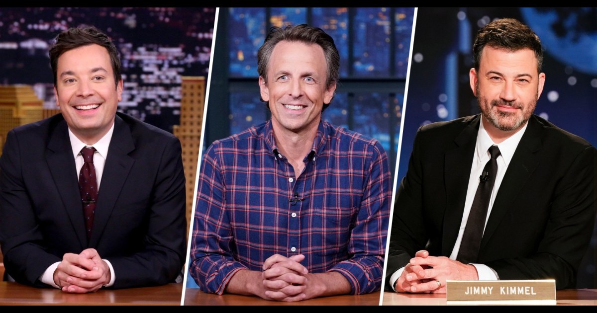 Late-night shows return as Hollywood actors continue to strike