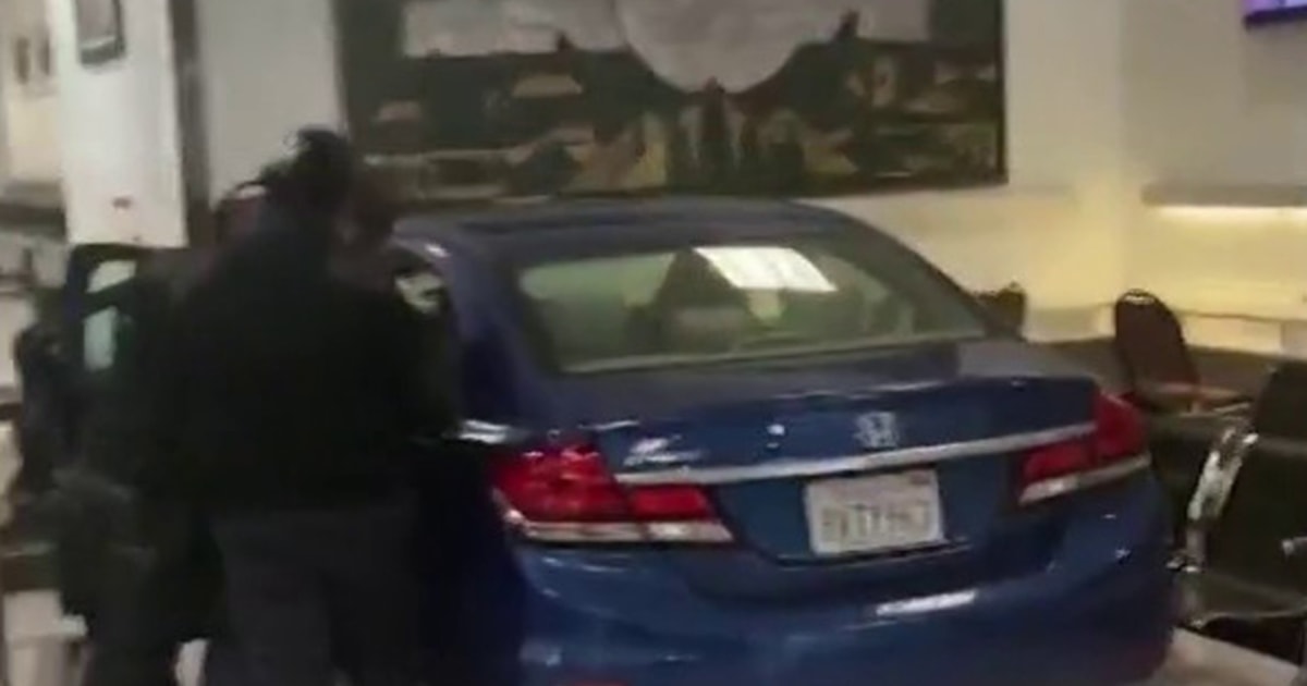 Suspect fatally shot after crashing car into Chinese consulate