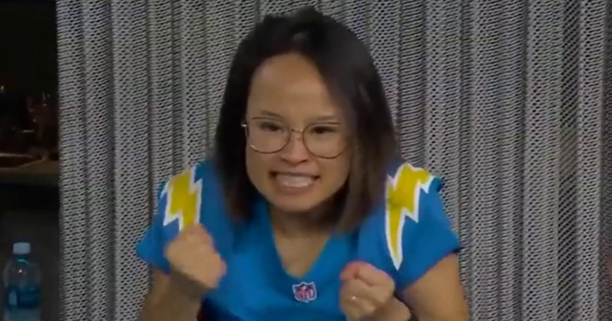 Chargers fan goes viral for theatrical display of passion