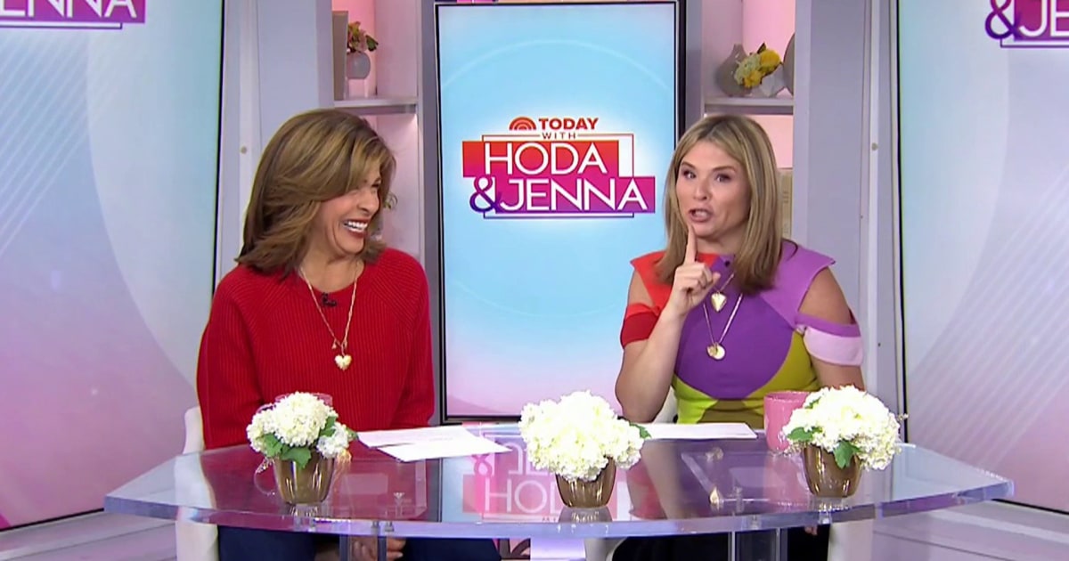 Hoda and Jenna share hilarious stories of being ‘shushed’ on flights