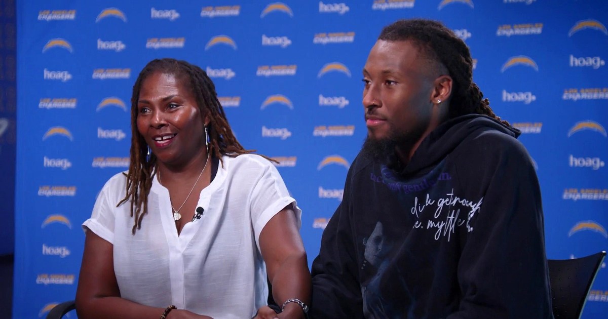 How NFL's Quentin Johnston is repaying his mom for her sacrifices
