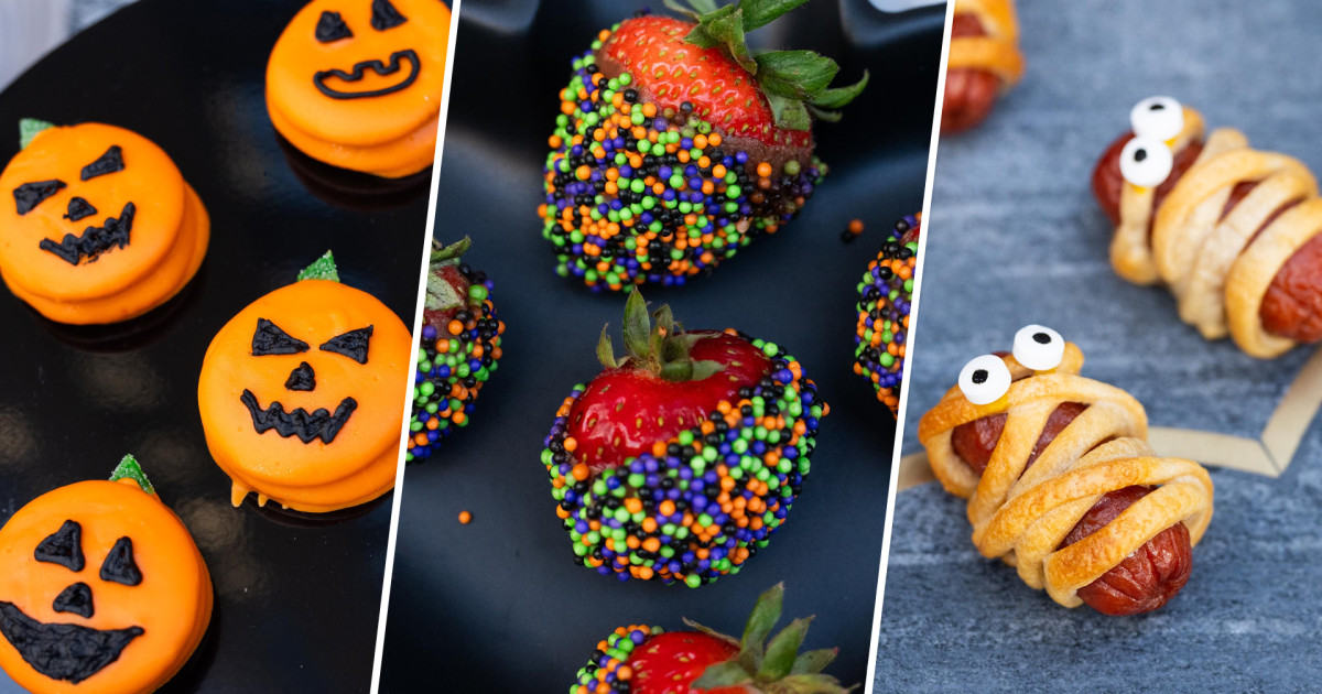 4 last-minute spooky treats, perfect for a Halloween party