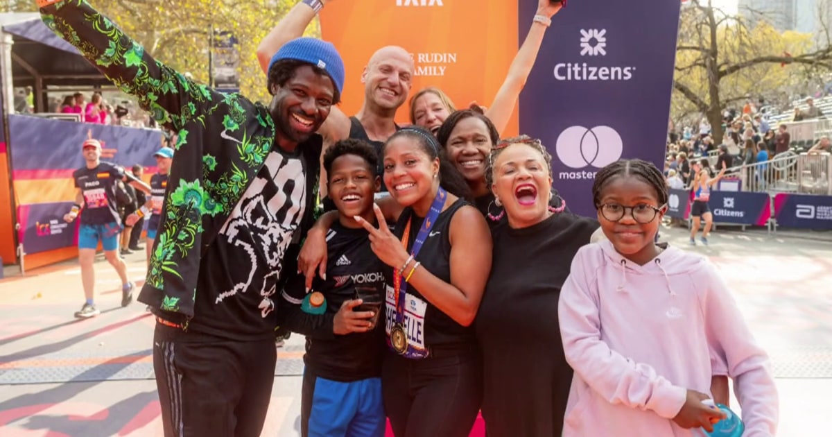 Sheinelle Jones emotionally reflects on running the NYC Marathon