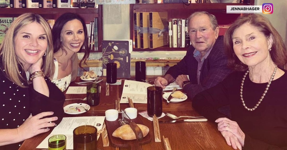 Jenna Bush Hager celebrates mom Laura's birthday with family