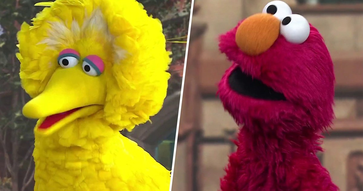Elmo, Big Bird and more 'Sesame Street' residents stop by TODAY