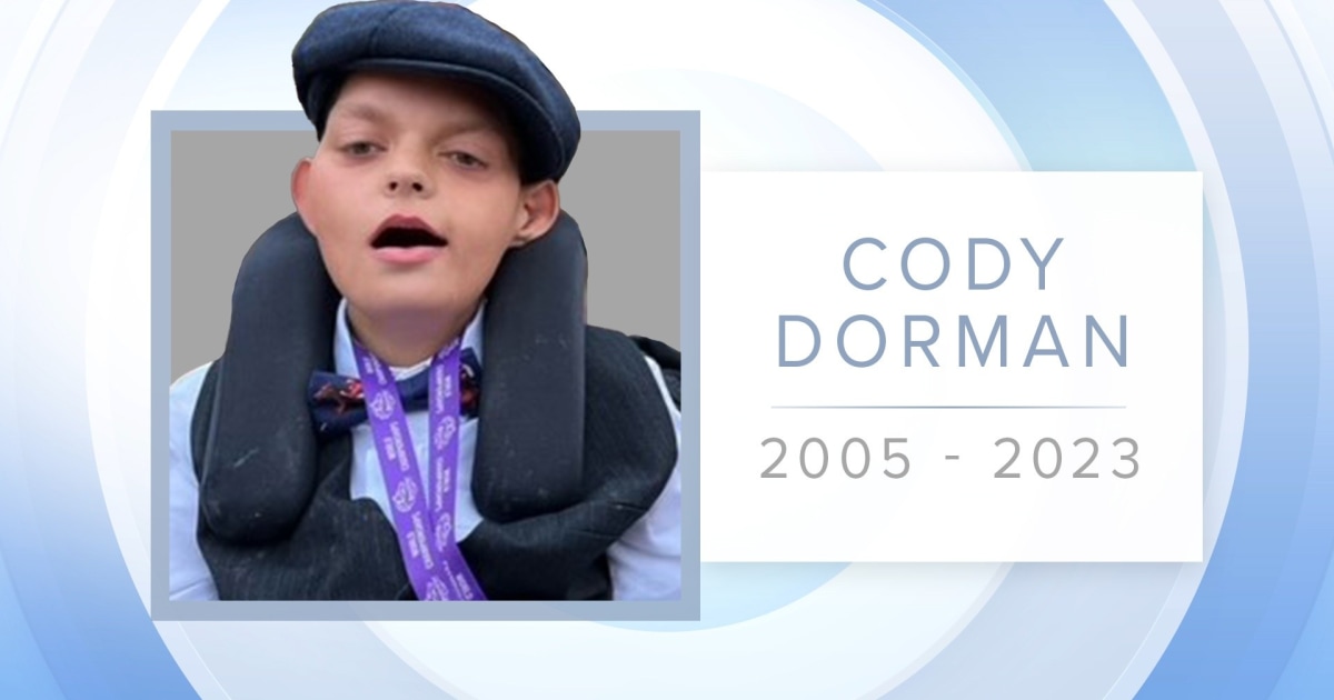 Cody Dorman, namesake of Breeders' Cup champion, dies at 17