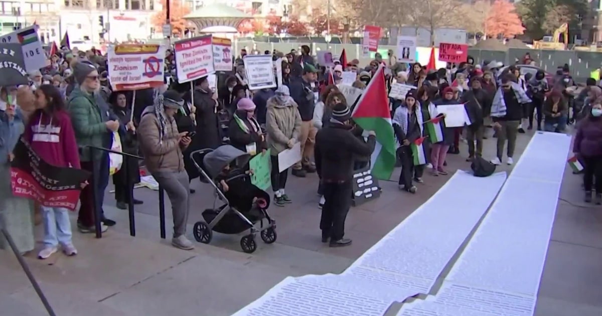 Heated Middle East protests in US raise security concerns