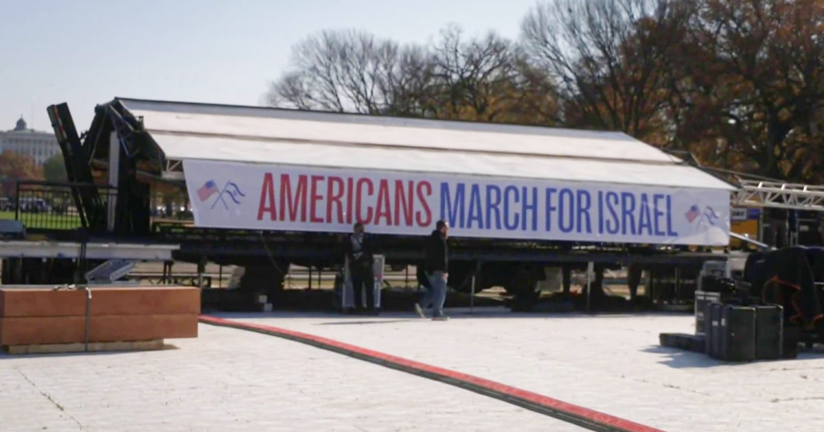 ‘March for Israel’ in DC set to draw tens of thousands of protestors