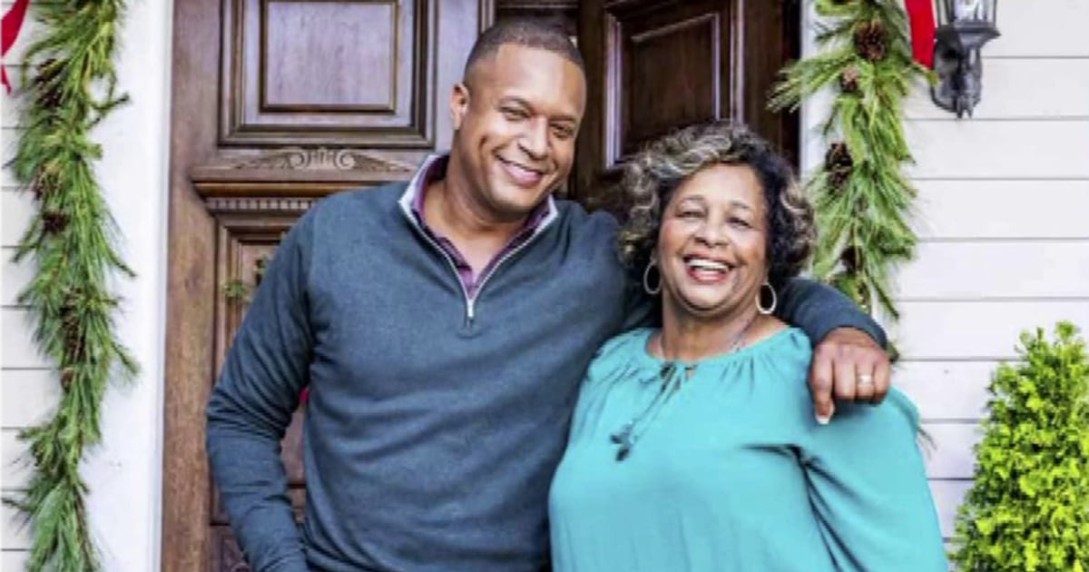 Craig Melvin and his mom featured in December’s Southern Living