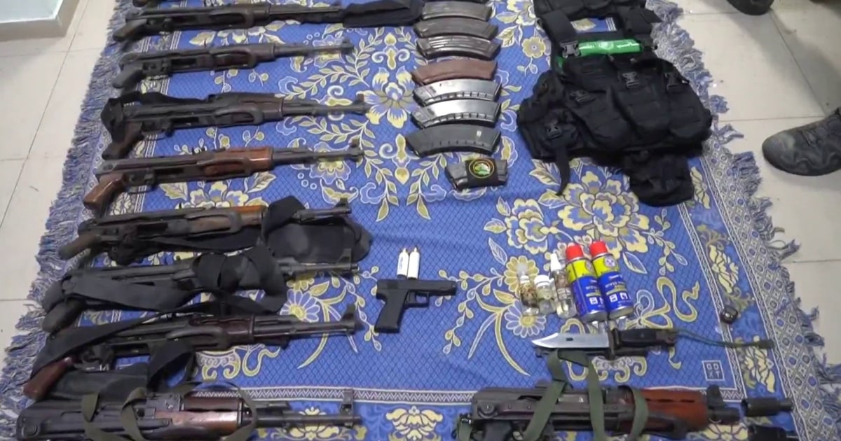 Israeli military claims weapons found during raid of Gaza hospital